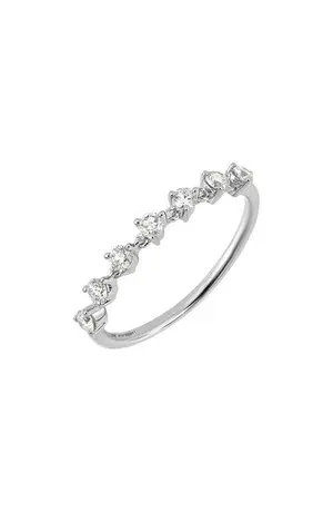 Bony Levy Aviva Diamond Chain Ring - 18k White Gold