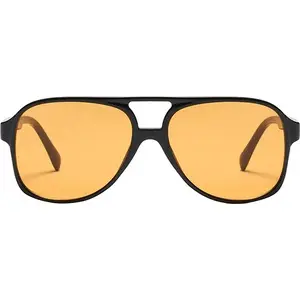 FIFTH & NINTH Kingston Aviator Sunglasses - Black/orange