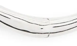Monica Vinader Riva Wave Diamond Hoop Earrings