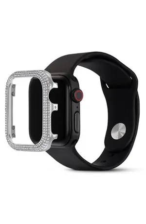 SWAROVSKI Pavé 40mm Apple Watch® Case Attachment - Silver