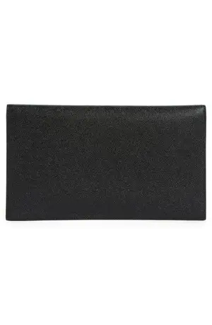 Saint Laurent Uptown Pebbled Leather Pouch