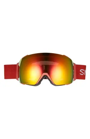 SMITH Smith I/o Mag™ Snow Goggles Clay Red Mirror