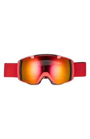 SMITH Sport I/O 182mm Snow Goggles Lava Chromapop Sun Red