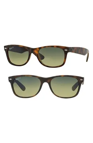 Ray-ban Ray-Ban 55mm Rectangular Sunglasses Havana