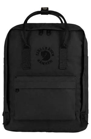 Fjallraven Re-kånken Backpack - Black
