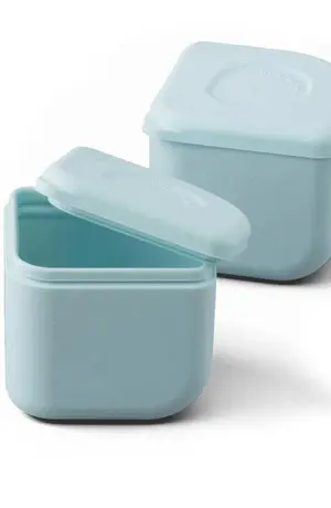 MINIWARE Grow Bento Box & Lunch Tote Set - Keylime Aqua