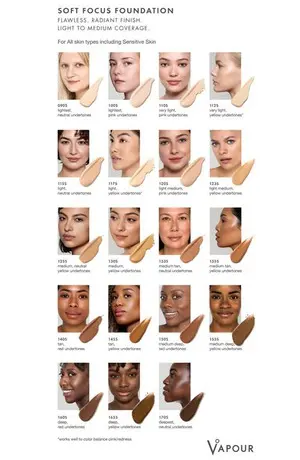 VAPOUR Soft Focus Foundation - 170s
