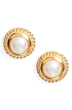 Anna Beck Freshwater Pearl Stud Earrings