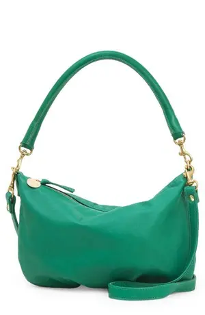 Clare V. Clare V. Petit Moyen Messenger Bag Emerald