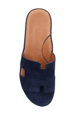 L'AMOUR DES PIEDS Catiana Platform Sandal - Navy