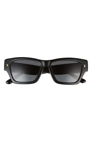 Tory Burch 52mm Rectangular Sunglasses