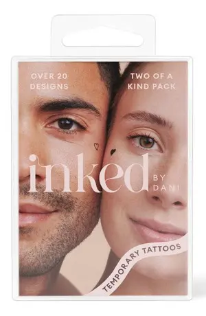 INKED BY DANI Two Of A Kind Pack Temporary Tattoos - None