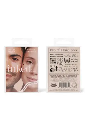 INKED BY DANI Two Of A Kind Pack Temporary Tattoos - None