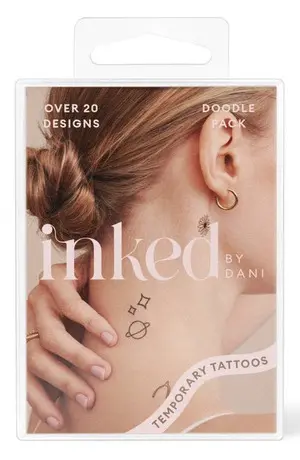 INKED BY DANI Temporary Tattoos - Doodle