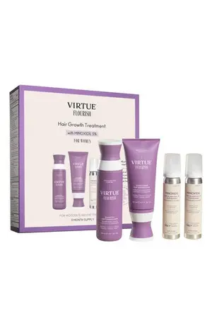 VIRTUE® Flourish® Hair Growth Treatment For Moderate To Severe Hair Loss - 90 Day