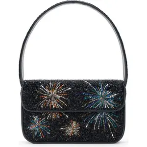 Staud Tommy Beaded Shoulder Bag Firework