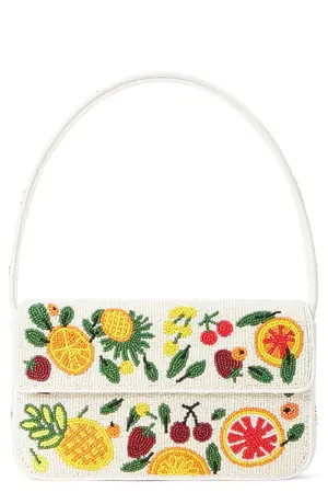 Staud STAUD Tommy Beaded Shoulder Bag Fruit Salad