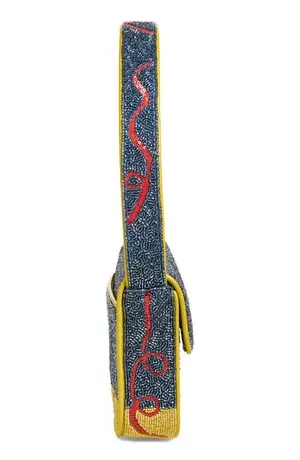 Staud Tommy Beaded Shoulder Bag - Hotline
