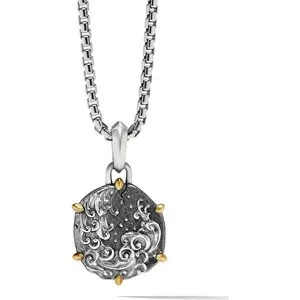 David Yurman David Yurman Zodiac Amulet Pendant Silverquarius