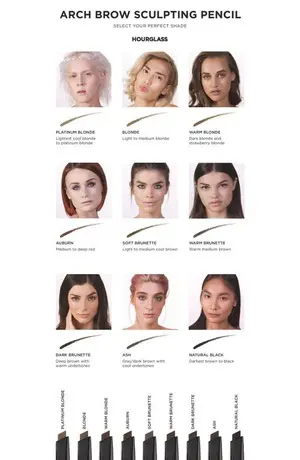 HOURGLASS Arch Brow Sculpting Pencil - Soft Brunette