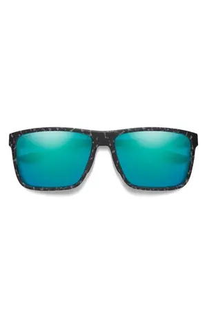 SMITH Riptide Square Sunglasses - Ash Marble/opal