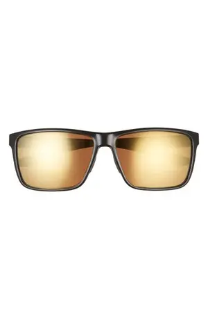SMITH SMITH Riptide Square Sunglasses Black/bronze Mirror