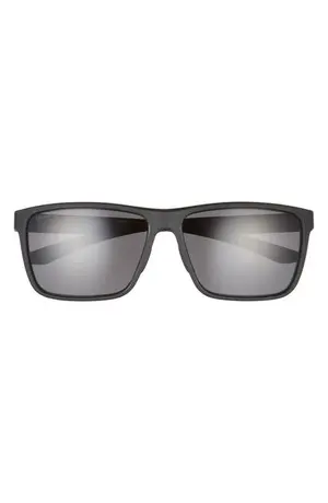 SMITH Riptide Square Sunglasses - Matte Black/black