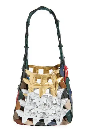 SC103 Links Leather Shoulder Bag