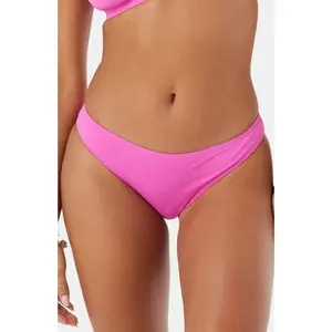 Roxy Sd Beach Classics Moderate Bikini Bottom - Maui Pink