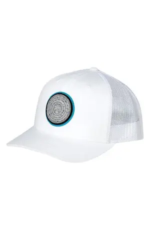 Travis Mathew TravisMathew Patch Trucker Hat White