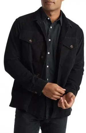 ROAN Odessa Cord Field Jacket - Black