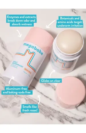 MEGABABE Rosy Pits Aluminum Free Deodorant
