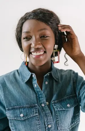 SUNSHINE TIENDA Terlingua Colorblock Earrings