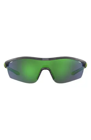 Under Armour 99mm Mirrored Shield Sunglasses - Grey