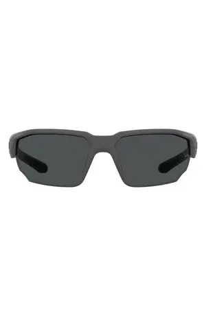 Under Armour Polarized Sport Sunglasses - Grey Black