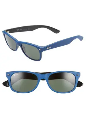 Ray-ban Ray-Ban Wayfarer Sunglasses Blue/ Green Solid