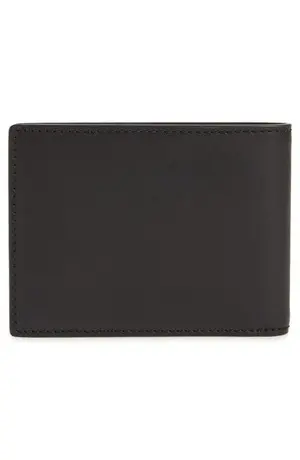 Shinola Slim Bifold Wallet - Black