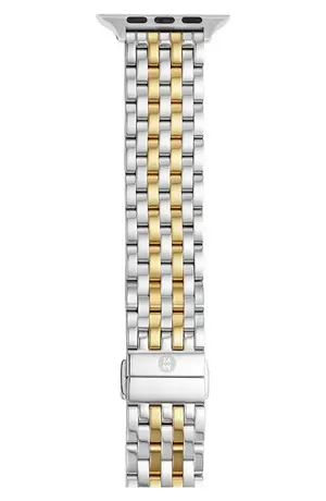 Michele 20mm Apple Watch® Bracelet - Silver/gold