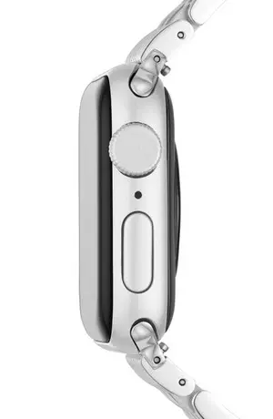 Michele 20mm Apple Watch® Bracelet - Chrome