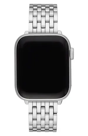 Michele 20mm Apple Watch® Bracelet - Chrome