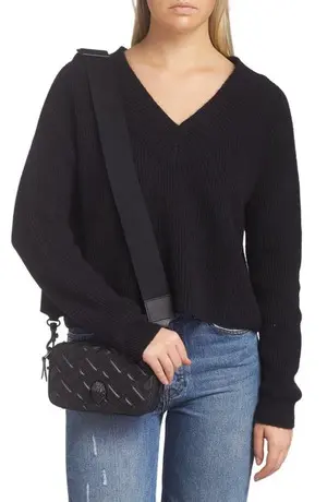 Kurt Geiger Kensington Small Leather Camera Bag - Black