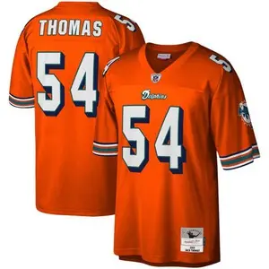 Mitchell & Ness Zach Thomas Miami Dolphins Legacy Replica Jersey - Orange
