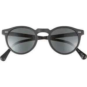 Oliver Spencer Oliver Peoples Gregory Peck Sunglasses Black