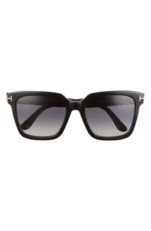 TOM FORD Selby Square Sunglasses - Black
