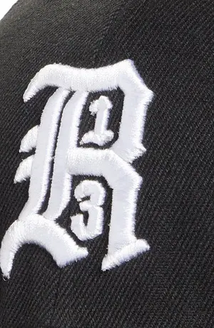 R13 Embroidered Logo Baseball Cap