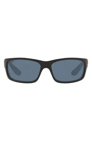 COSTA DEL MAR 62mm Polarized Sunglasses - Black