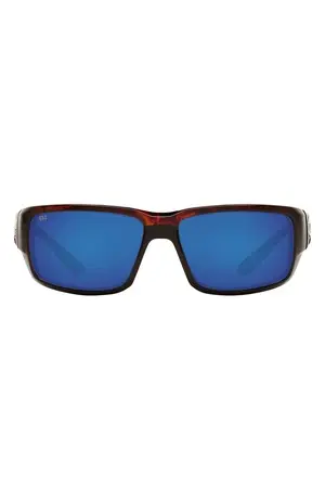 COSTA DEL MAR 59mm Wraparound Sunglasses - Cop Tort