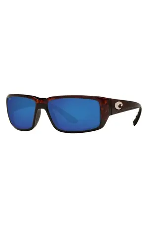 COSTA DEL MAR 59mm Wraparound Sunglasses - Cop Tort