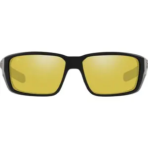 COSTA DEL MAR Fantail Pro 60mm Sunglasses - Black Gold