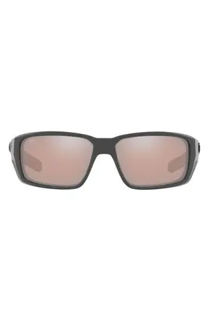 COSTA DEL MAR Costa Del Mar Fantail Pro 60mm Sunglasses Grey Silver Mirror